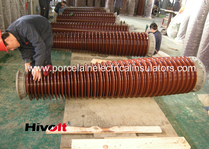 230KV High Tension Hollow Core Insulators OEM / ODM Available
