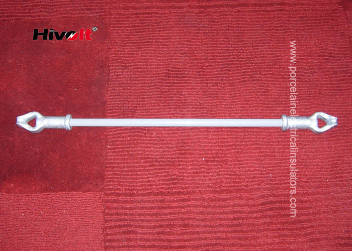 Electrical Composite Long Rod Insulator / Fiberglass Guy Strain ...