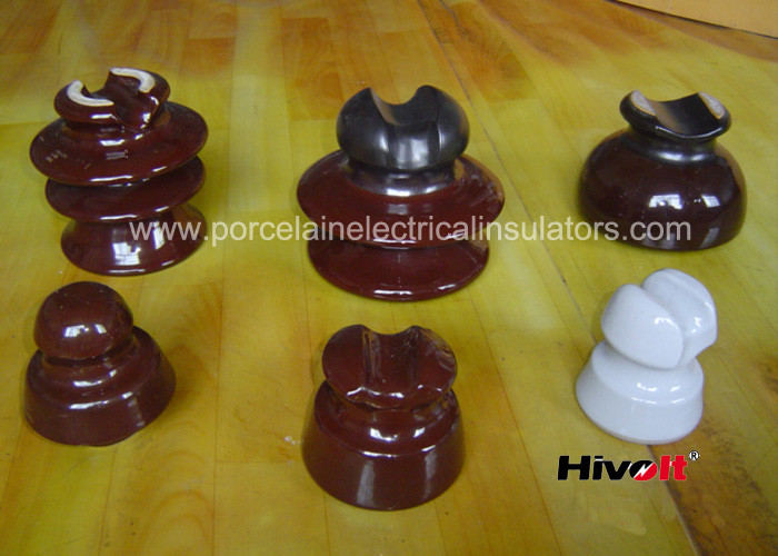 11kV And Below Porcelain Pin Type Insulators With Porcelain Thread